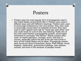 World War II Propaganda on the Home Front | PPT