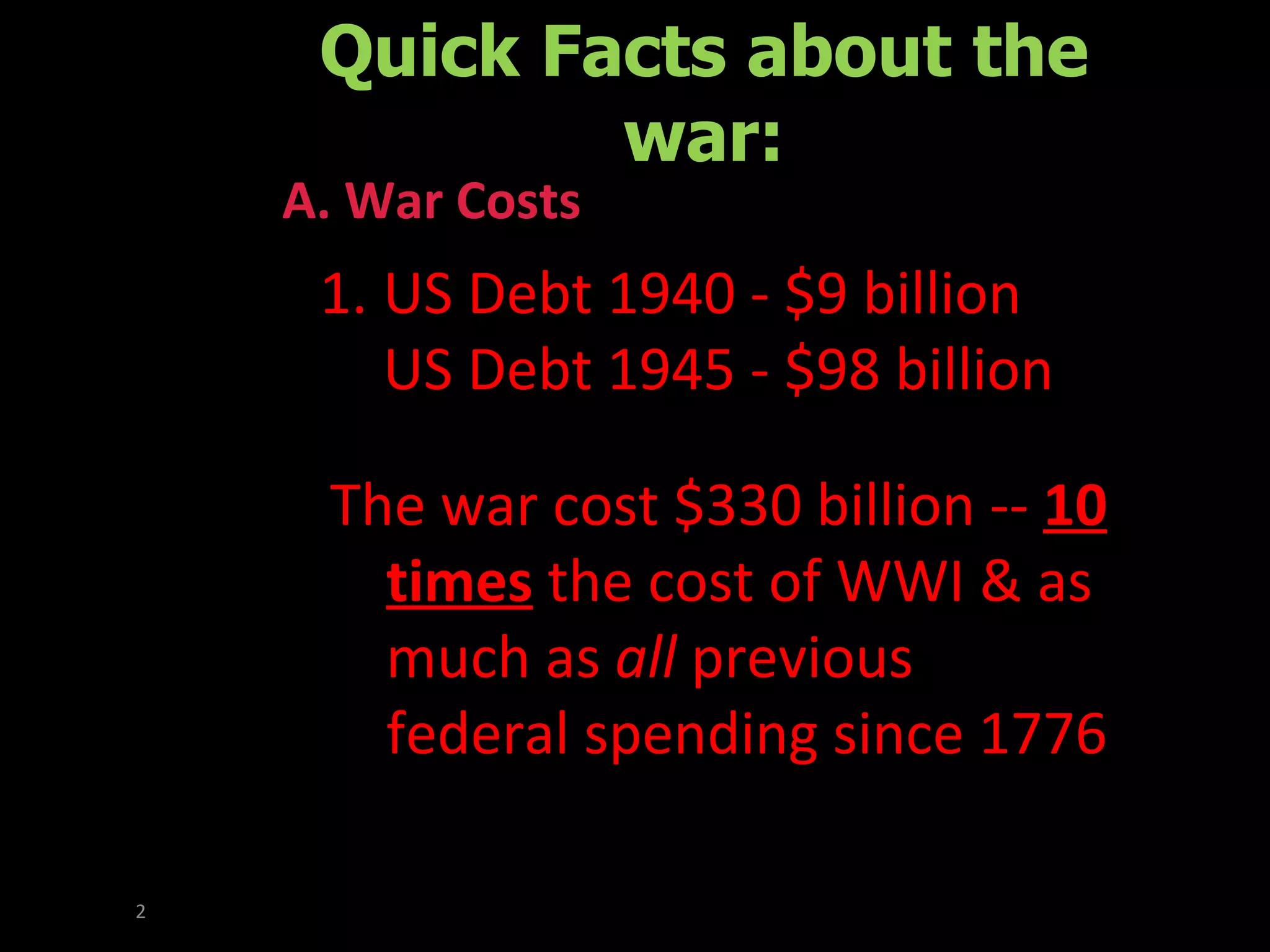 World war II short introduction | PPT