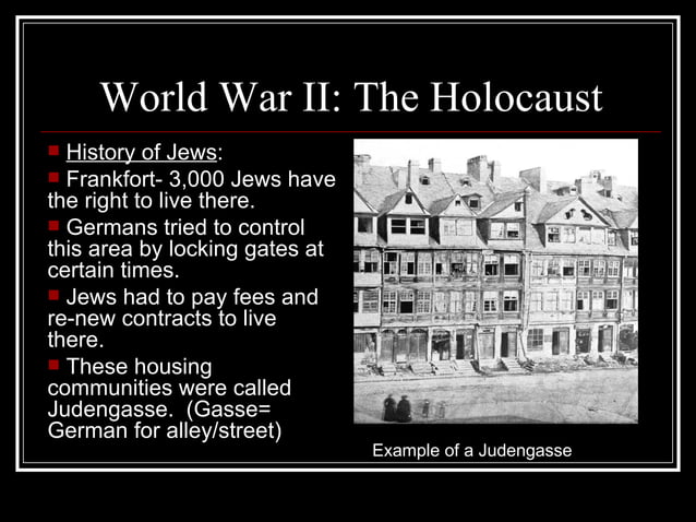 World War II- The Holocaust | PPT
