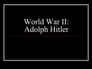 World war ii the holocaust | PPT