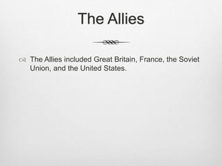 World War II Vocabulary | PPTX