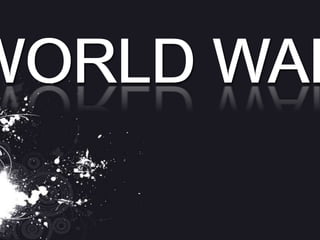 World War Intro | PPTX