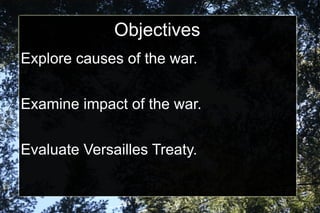 World War I Ppt | ODP