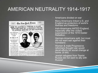 World war i presentation | PPT