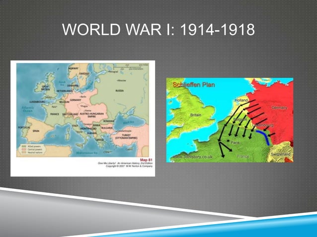 World war i presentation | PPT