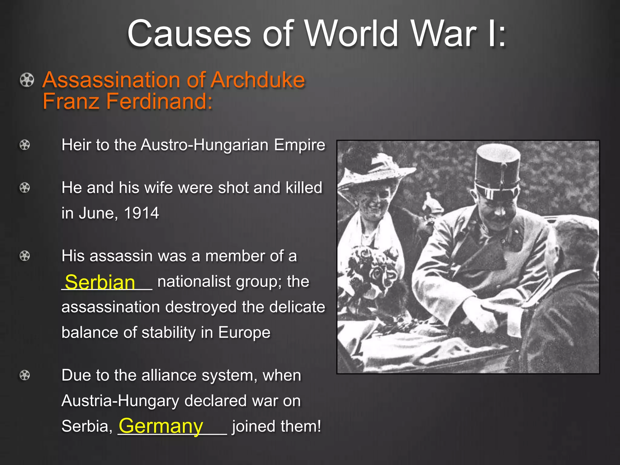 World war i presentation 2015 a c | PPTX