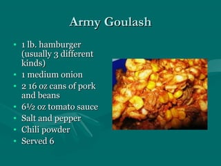 World war one rations | PPT