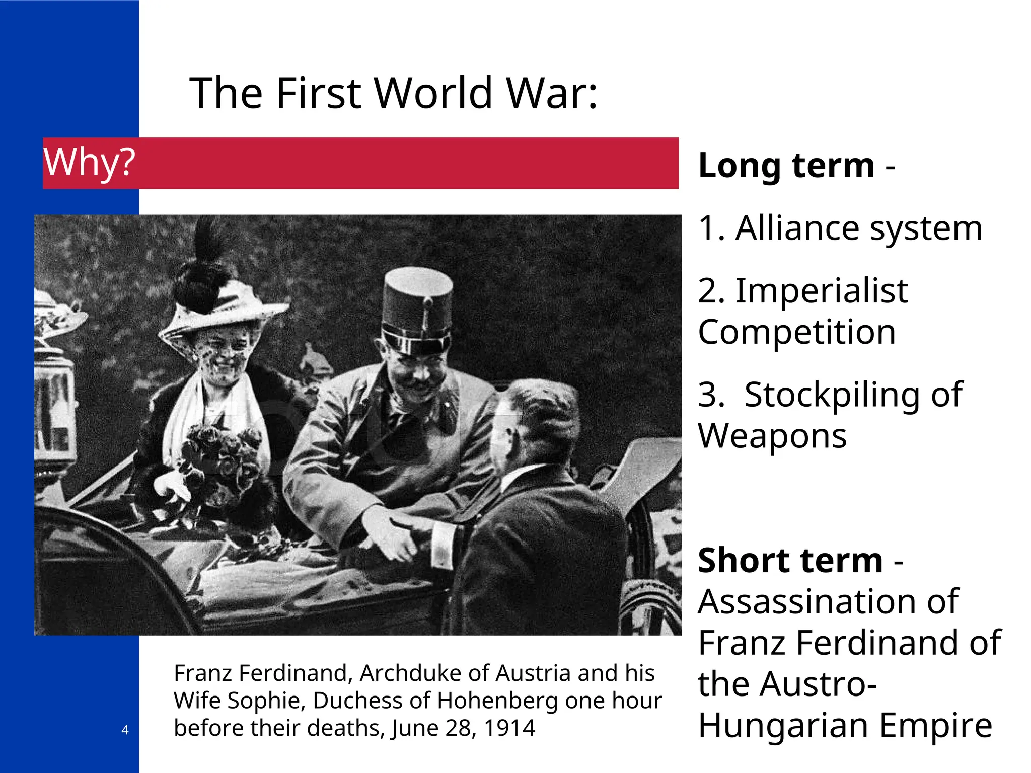 World War I Presentation - Key events and leaders | PPT