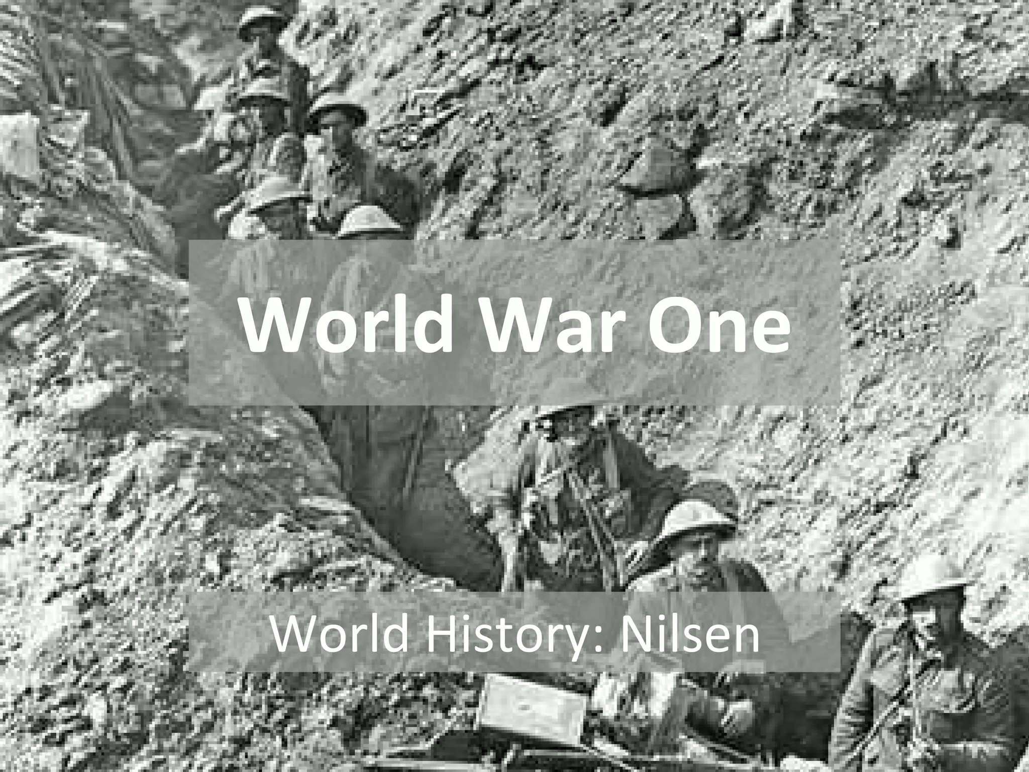 World War One | PPT