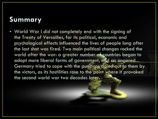 World war one | PPT