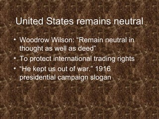 first world war | PPT