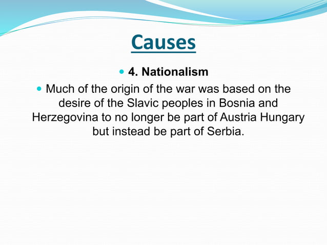 World war one | PPT