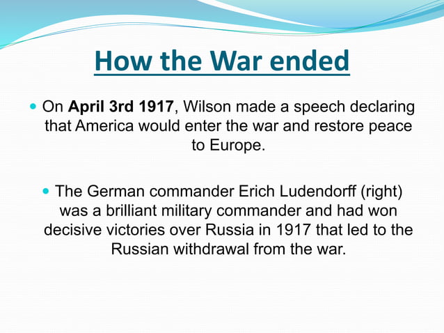 World war one | PPT