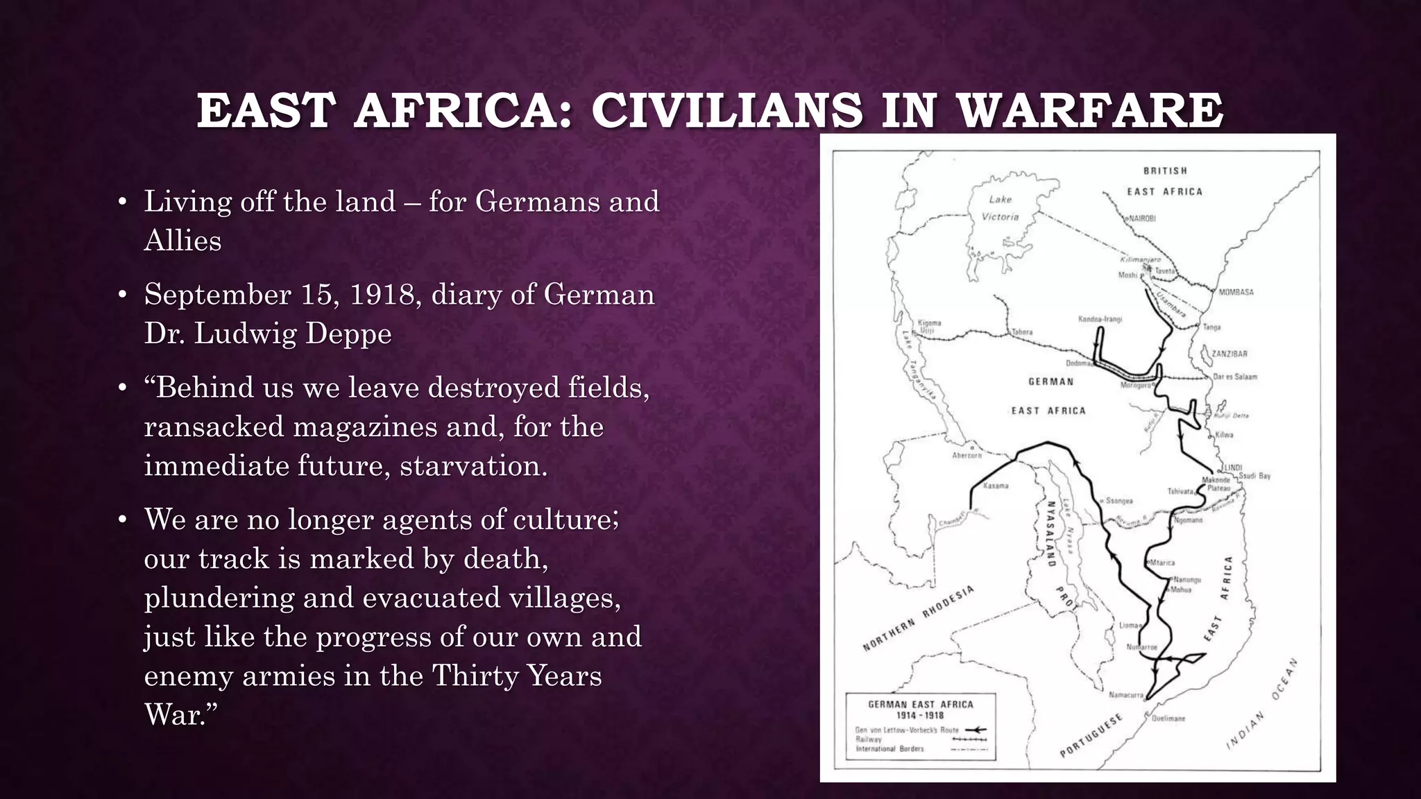World War One and in Africa | PPTX
