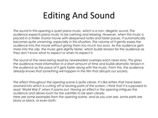 World war z analysis | PPT