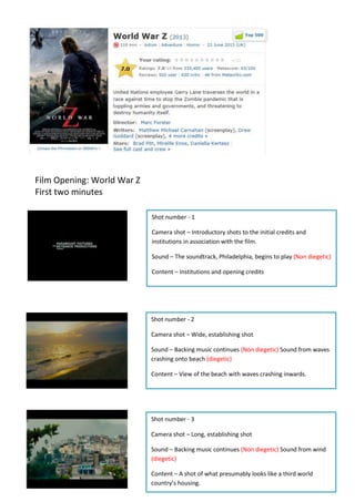 WORLD WAR Z - Research | DOCX