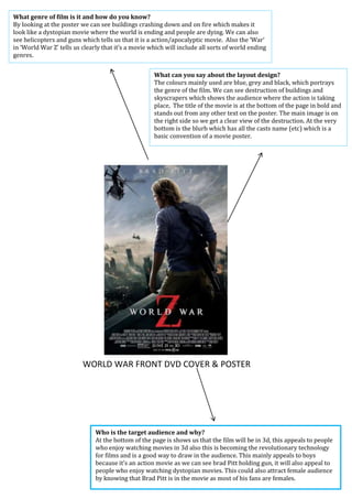 WORLD WAR Z - Research | DOCX