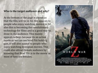 World war z poster analysis | PPT