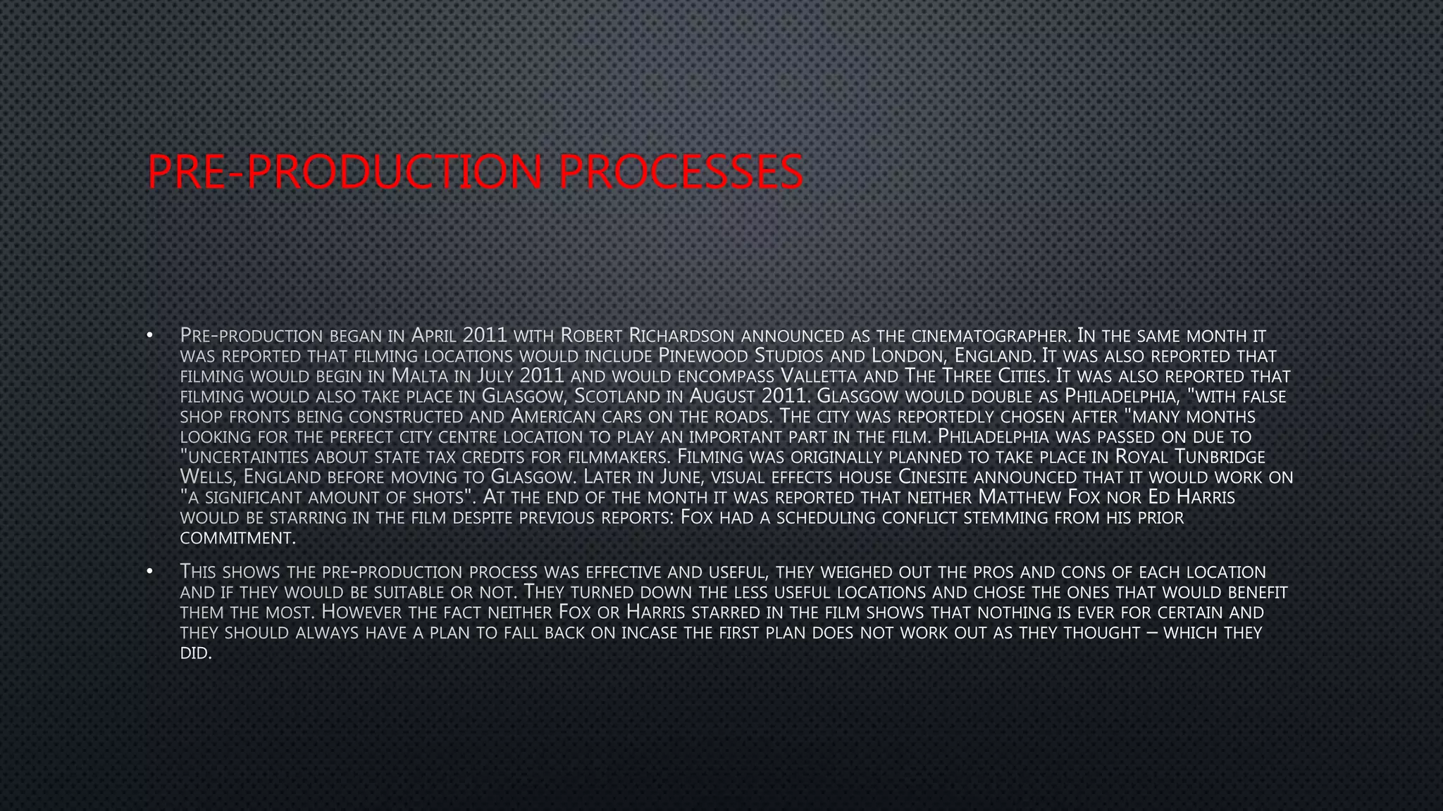 World War Z Case Study | PPTX