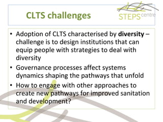 World Water Week: CLTS | PPT