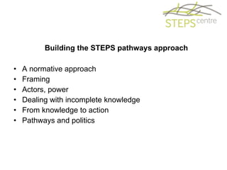 World Water Week: Lyla Mehta | PPT