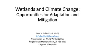 World wetlands day Presentation | PPTX