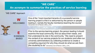 Creating Breath in Online Education Through Service Learning Projects ...