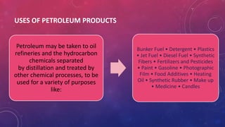 World wide distribution of Petroleum | PPTX