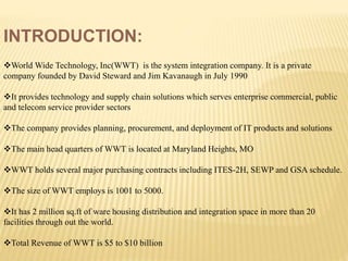 World wide technology | PPT