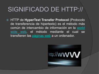 World wide web | PPTX
