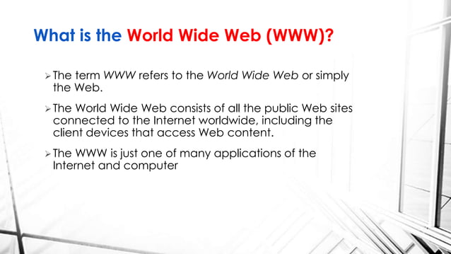 World wide web | PPT