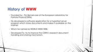 World wide web | PPT