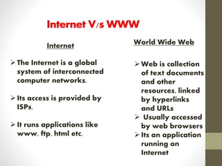 World wide web | PPTX