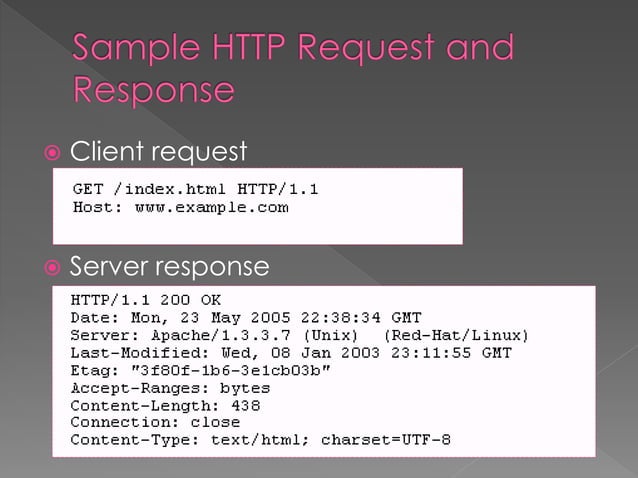 World wide web architecture presentation | PPTX