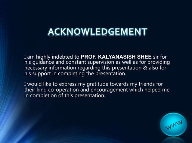 World wide web ppt | PPTX | Web Design and HTML | Internet