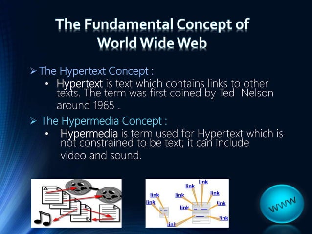 World wide web ppt | PPTX | Web Design and HTML | Internet