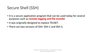 Computer Networks : WWW , TELNET and SSH | PPT
