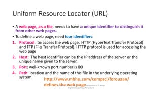 Computer Networks : WWW , TELNET and SSH | PPTX