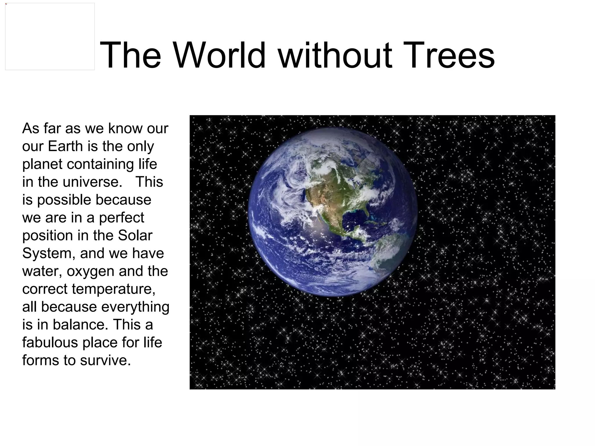 World without trees by Laurelinda | PPT