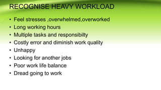 Worlk load management | PPT