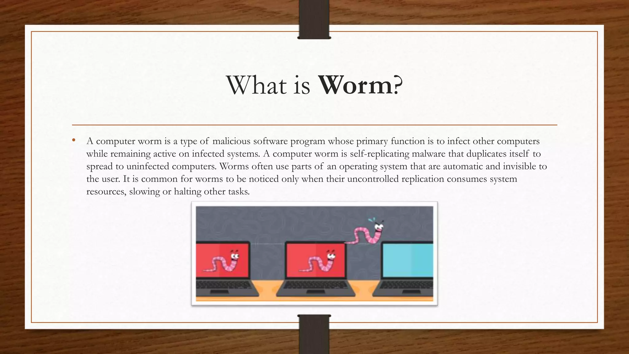 Worm | PPTX