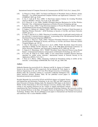 Wormhole attack mitigation in manet a | PDF