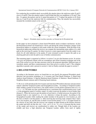 Wormhole attack mitigation in manet a | PDF