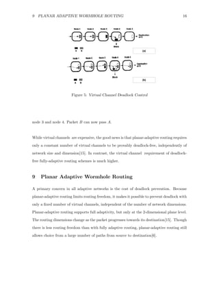 Deadlock Preventive Adaptive Wormhole Routing on k-ary n-cube Interconnection Networks | PDF