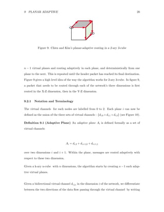 Deadlock Preventive Adaptive Wormhole Routing on k-ary n-cube Interconnection Networks | PDF