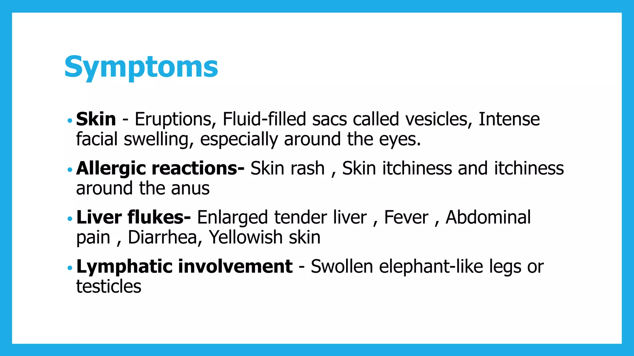 Worm infestation | PDF