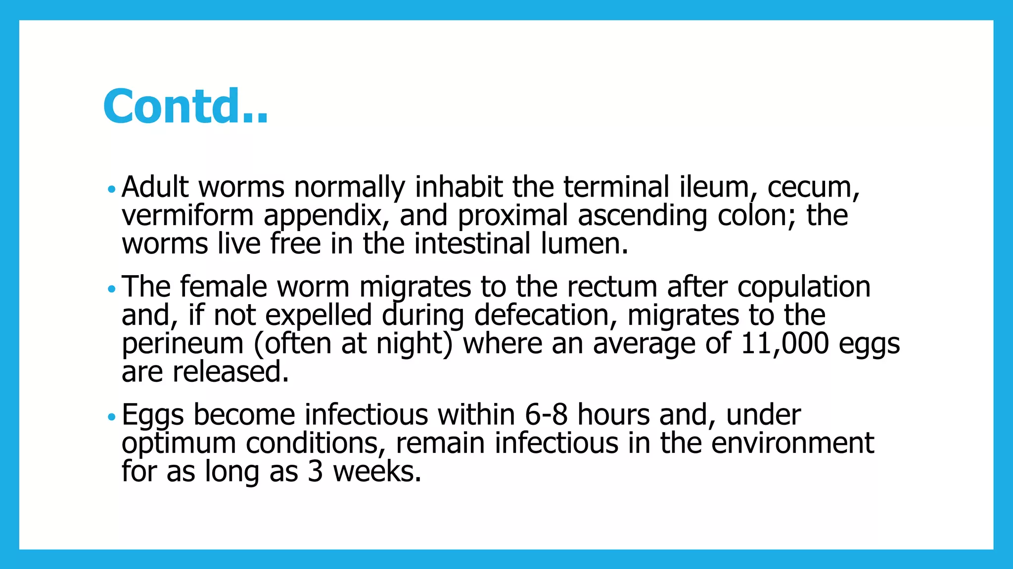 Worm infestation | PDF