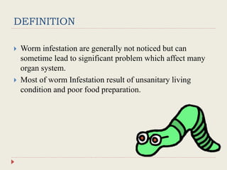 Worm infestation.. | PPTX