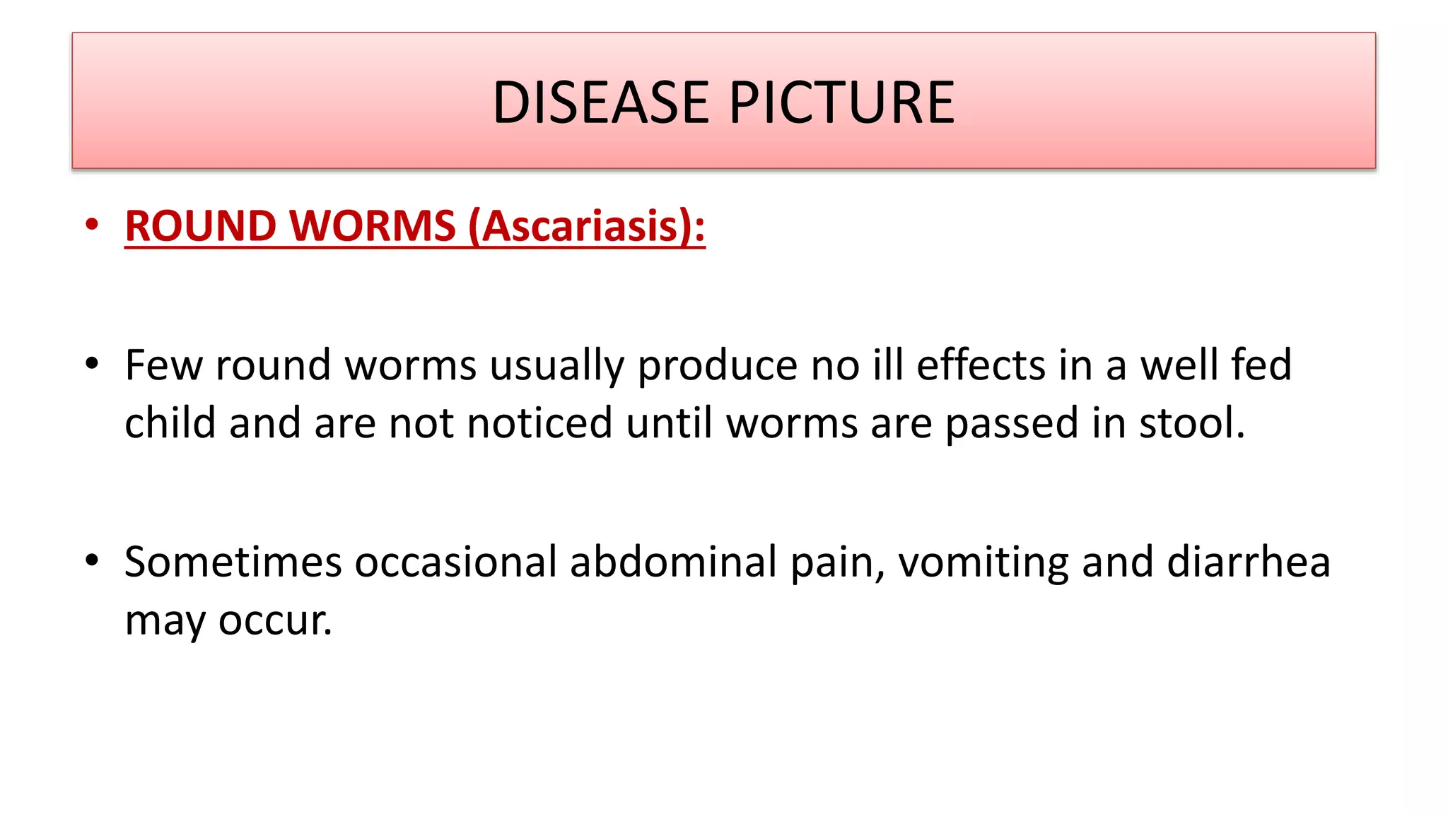 Worm infestation | PPTX