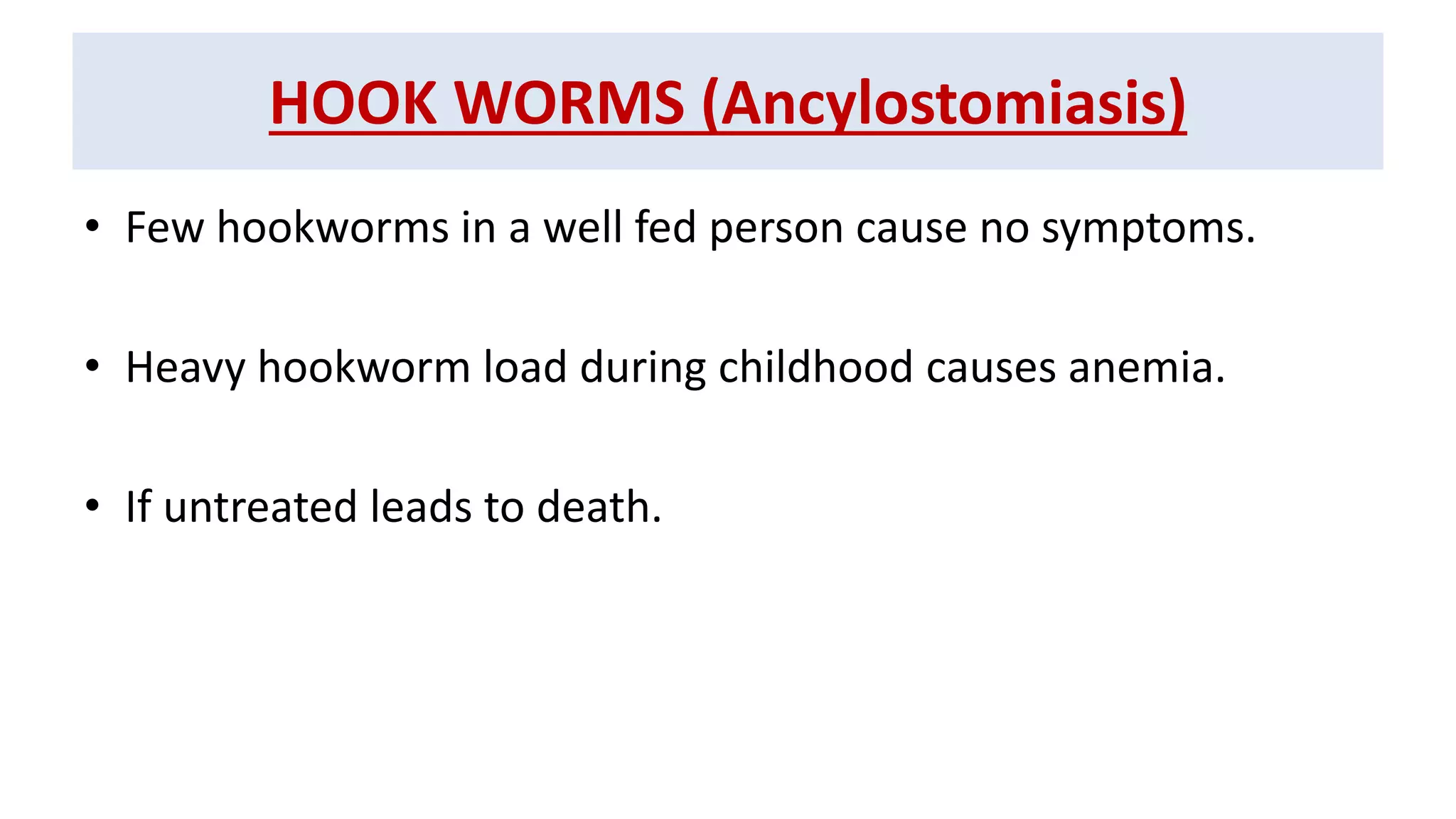 Worm infestation | PPTX